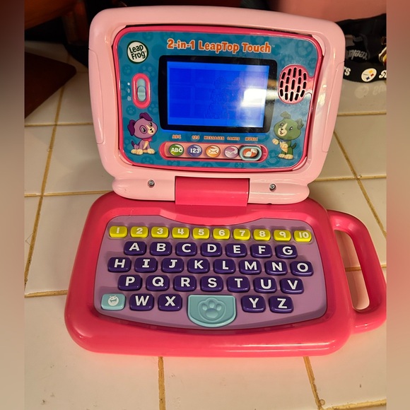 Leapfrog | Toys | Leapfrog 2in Leaptop Touch Green Kids Toddler Laptop ...